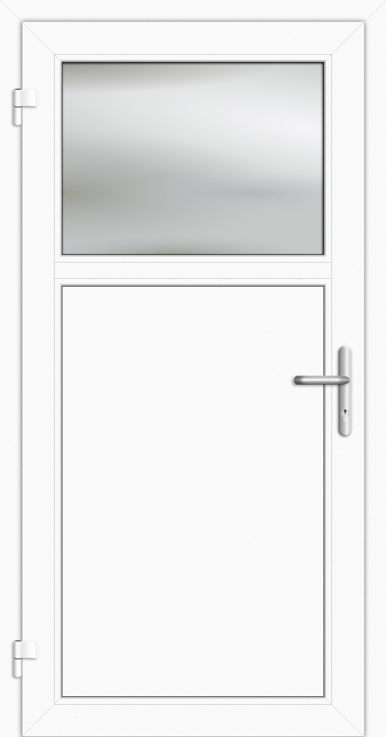 Aluminium Nebeneingangstür "ANTONIA-G" 69 mm